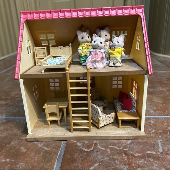 calico critters | Toys | Calico Critters Cozy Cottage Red Roof | Poshmark